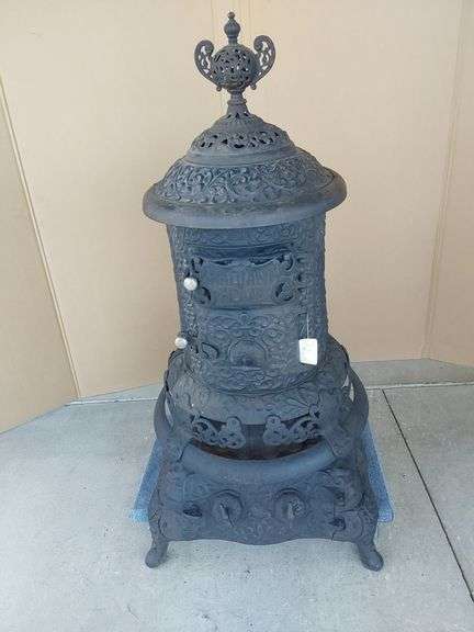 RADIANT HOME WOOD STOVE BLACK & GERMER ERIE, PA. PAT 1897 - Kaufman ...