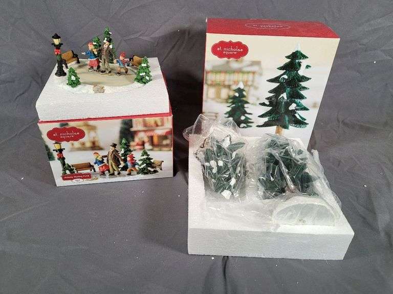 ST. NICHOLAS SQUARE TREES & SKATING POND - Kaufman Realty & Auctions