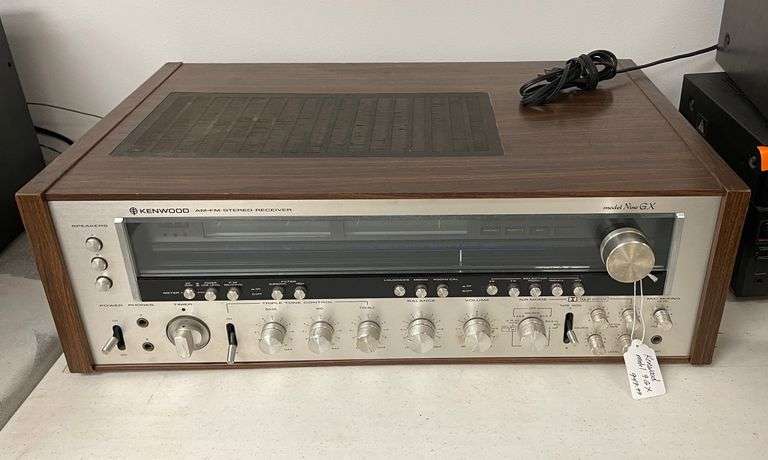 KENWOOD AM-FM STEREO RECEIVER MODEL NINE GX, AM FM STEREO TUNER ...