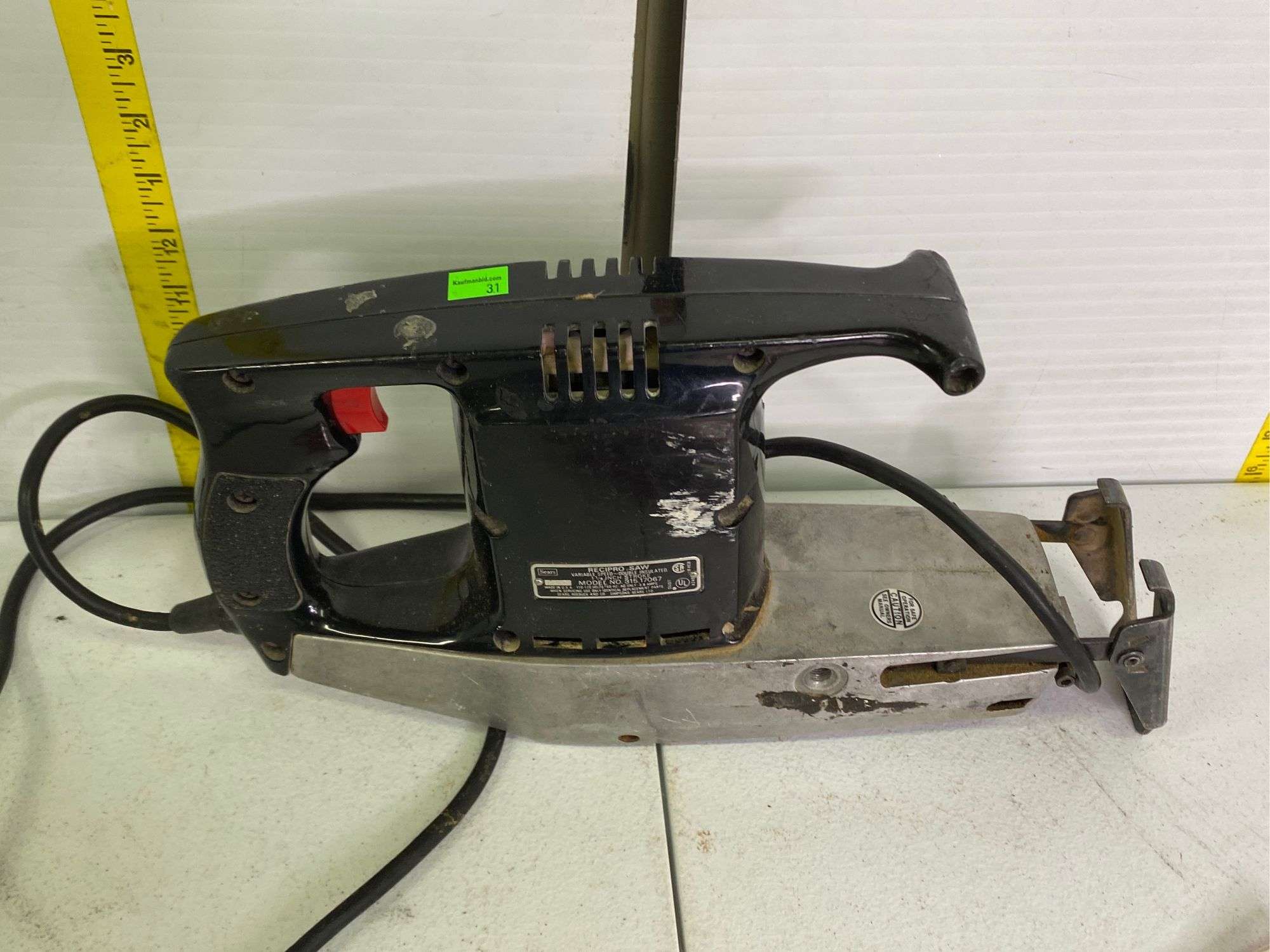 Craftsman Reciprocating Saw Kaufman Realty Auctions