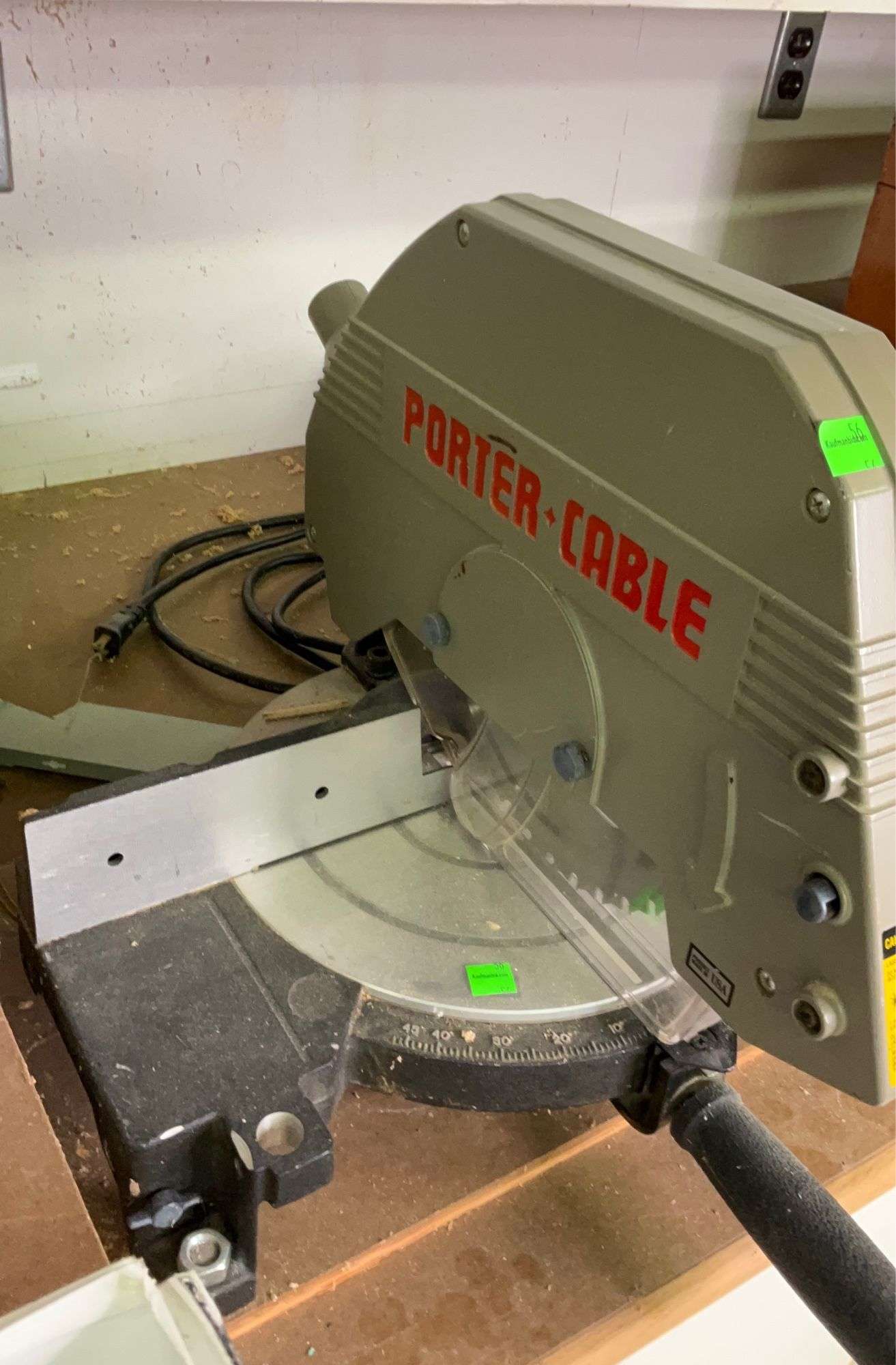 Porter Cable 10 Heavy Duty Miter Saw Kaufman Realty Auctions