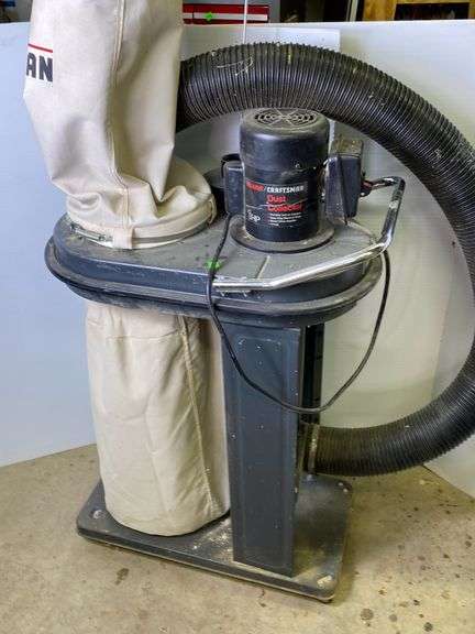 Sears Craftsman 1HP Dust Collector - Kaufman Realty & Auctions