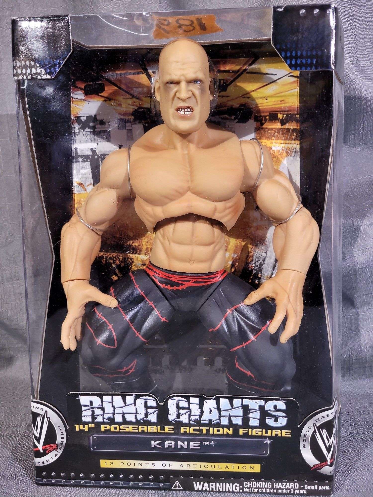 WWE RING GIANTS 14 POSABLE ACTION FIGURE NIB KANE Kaufman Realty Auctions