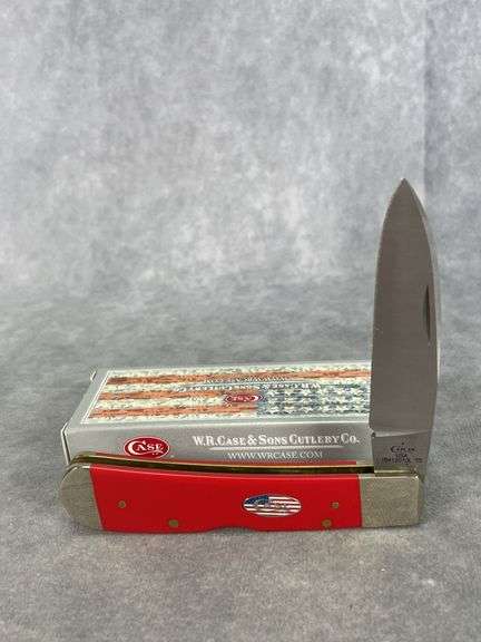 2017 CASE XX TB412010L SS, Bose Tribal Lock Red, CASE XX American Flaf ...