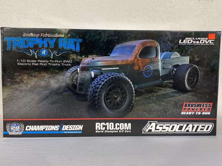 Trophy Rat Rod, Ready-To-Run,28 TimeAssociated,R/C,1/10 Scale 2WD ...