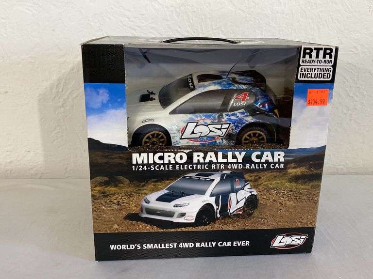 Losi 4 Micro Rally Car R/C 1/24 Scale Electric RTR 4WD - Kaufman Realty ...