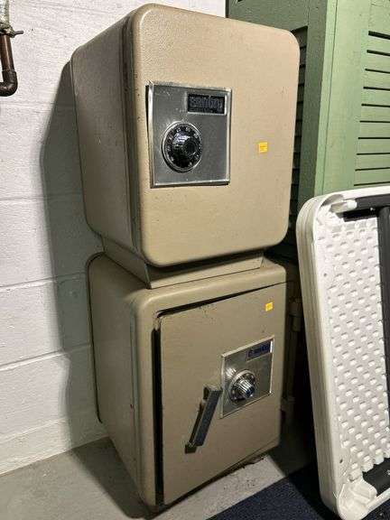 (2) Sentry safes- combo unknown -top safe is 14x14x18 - Kaufman Realty ...