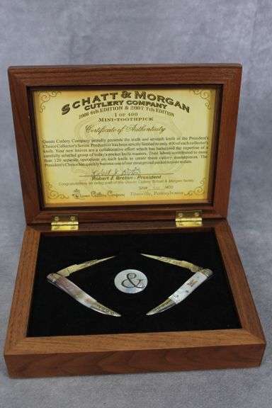 QUEEN CUTLERY TINY TOOTHPICK SET 2006 AND 2007 SIGNED - Kaufman Realty ...