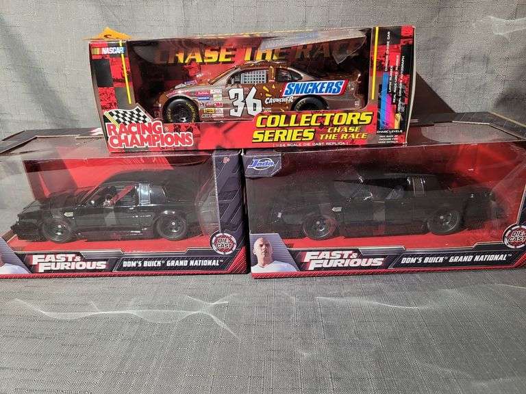 FAST & FURIOUS (2) & RACING CHAMPIONS KEN SCHRADER - NIB - Kaufman ...