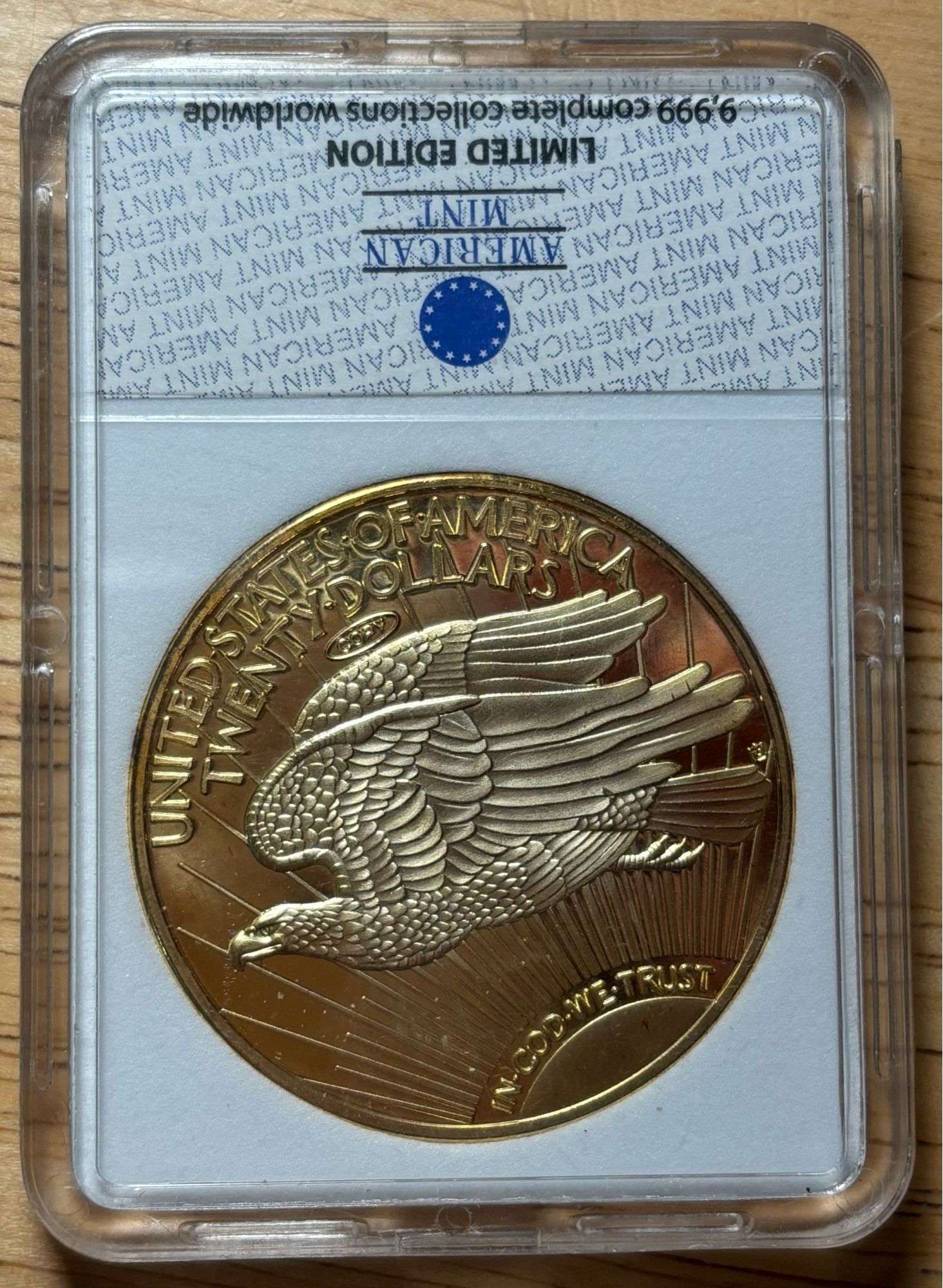 Historical Gold Eagle Replica Archival Collection - 1933 Proof Gold ...