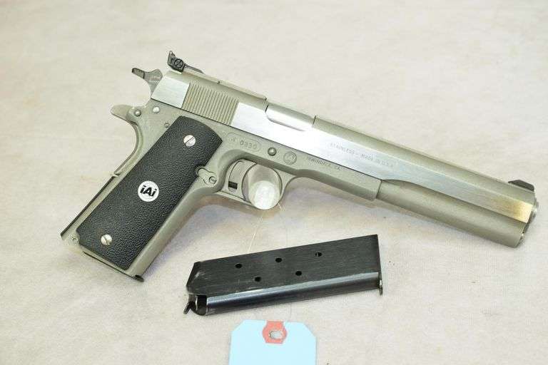 IAI Mod Hard Baller Long Slide Cal 45 ACP 7” Barrel 2 Mags - Kaufman ...