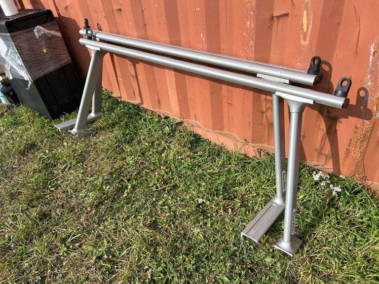 Trac Rac Aluminum ladder rack for truck - Kaufman Realty & Auctions