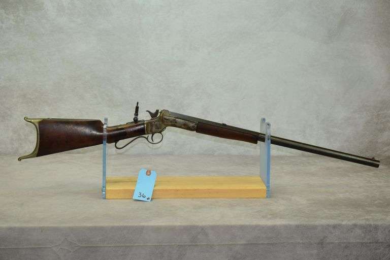 Stevens Mod Tip up Cal 38 Centerfire - Kaufman Realty & Auctions