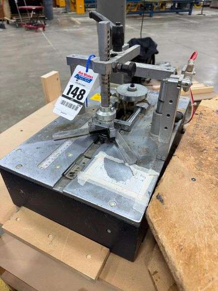 Alfa Machine U-300 Semi Automatic Pneumatic Under Pinning Machine with ...