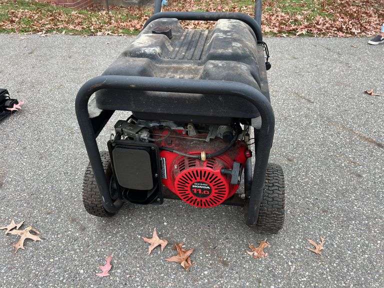Coleman Powermate 6875 Generator - Kaufman Realty & Auctions