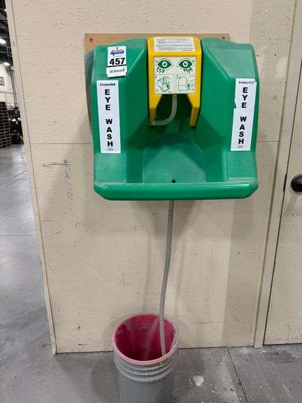 VisionAid Eye Wash Station . - Kaufman Realty & Auctions