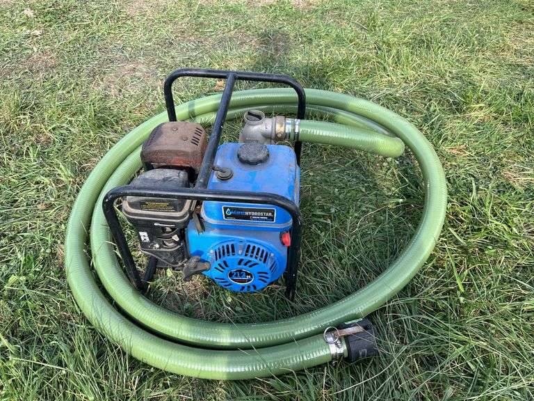 Pacific hydrostar clear water pump w/ hose - untested - Kaufman Realty ...