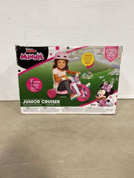 Disney's Minnie junior cruiser/ new in box - Kaufman Realty & Auctions