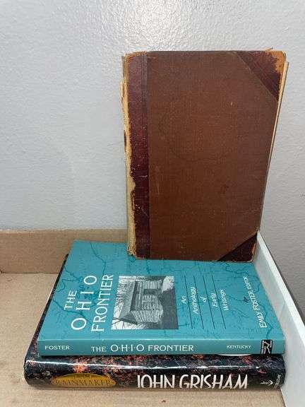 ASSORTED BOOKS- OHIO FRONTIER- GENEALOGY MORR FAMILY - GRISHAM ...