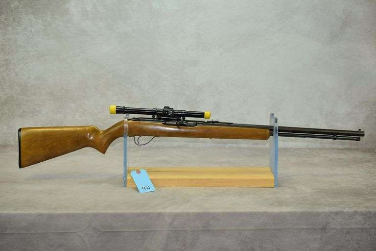 Springfield Mod 187M Cal 22LR Springfield 4x Scope - Kaufman Realty ...