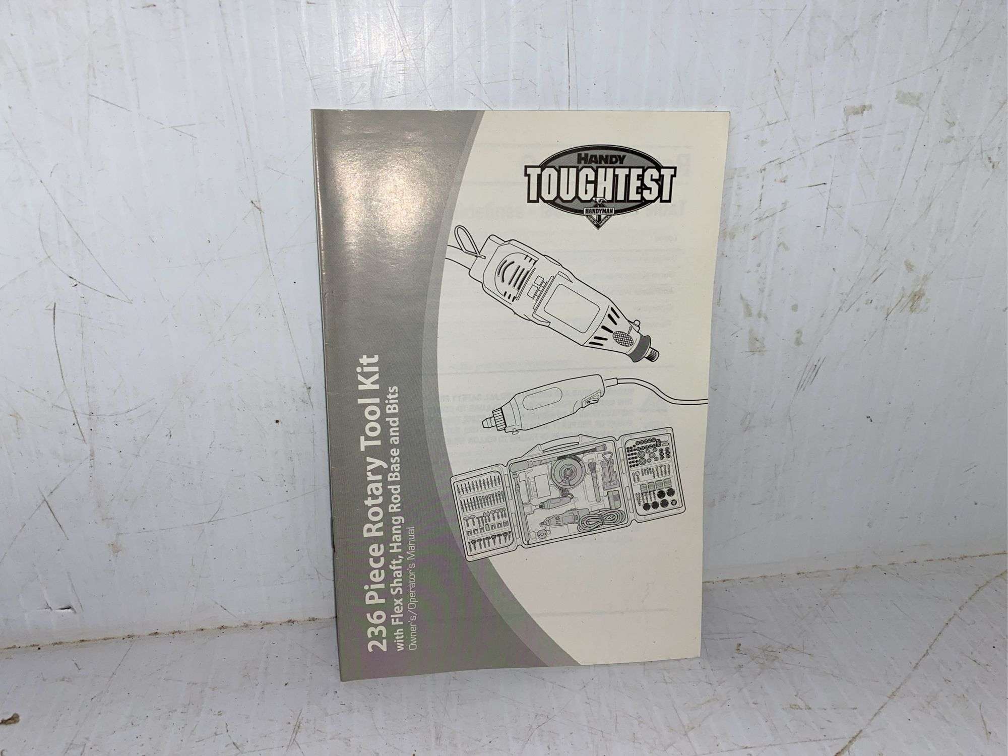 Handy Toughtest 236 Piece Rotary Tool Kit - Kaufman Realty & Auctions