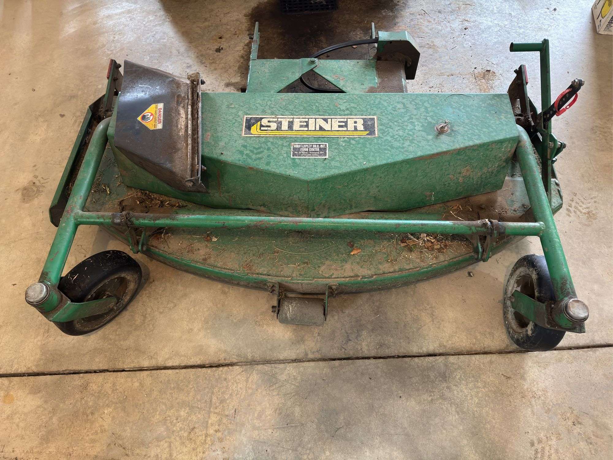 Steiner Attachment Mower Head - Kaufman Realty & Auctions