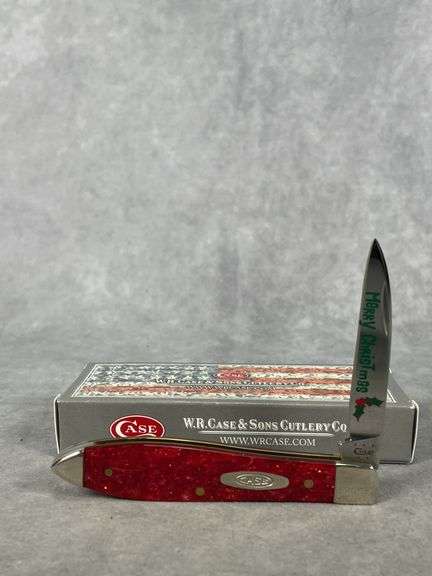 2015 CASE TEARDROP RED KIRINITE CHRISTMAS BLADE ETCH TB101025 - Kaufman ...
