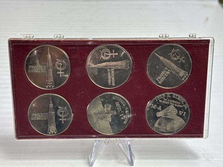 Commemorative Space Coins - Kaufman Realty & Auctions