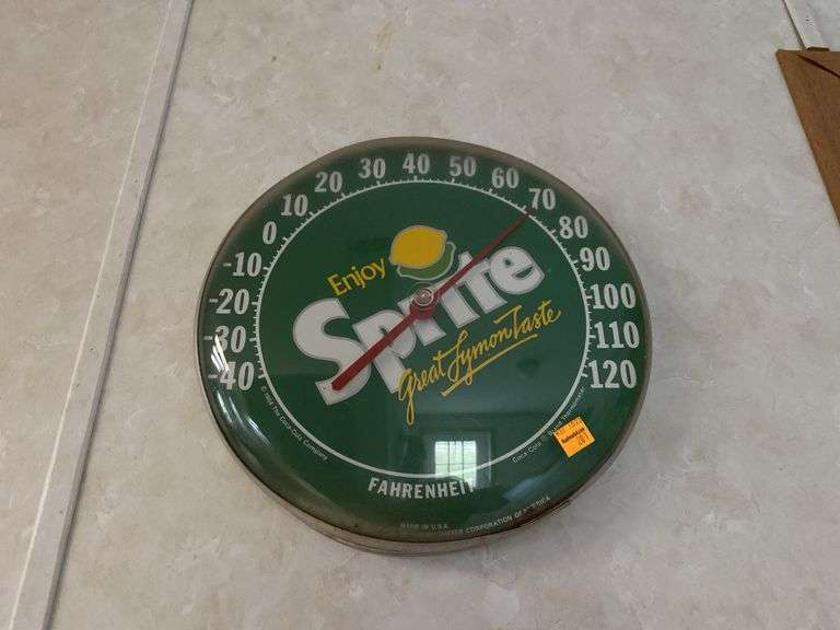 1984 Sprite Thermometer - Kaufman Realty & Auctions