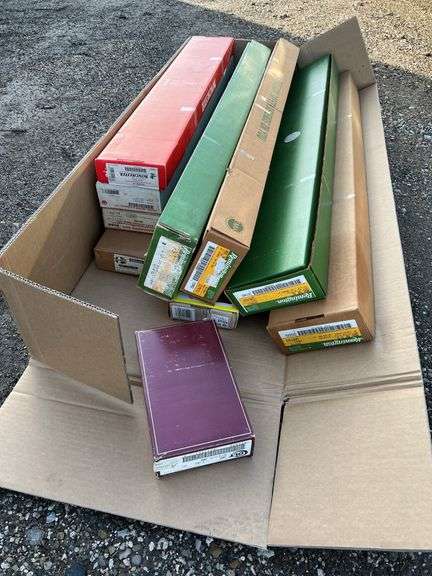 Misc empty gun boxes - Kaufman Realty & Auctions