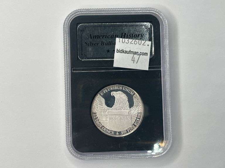 American History Silver Bullion Collection 1/2 Oz. Silver Normandy ...