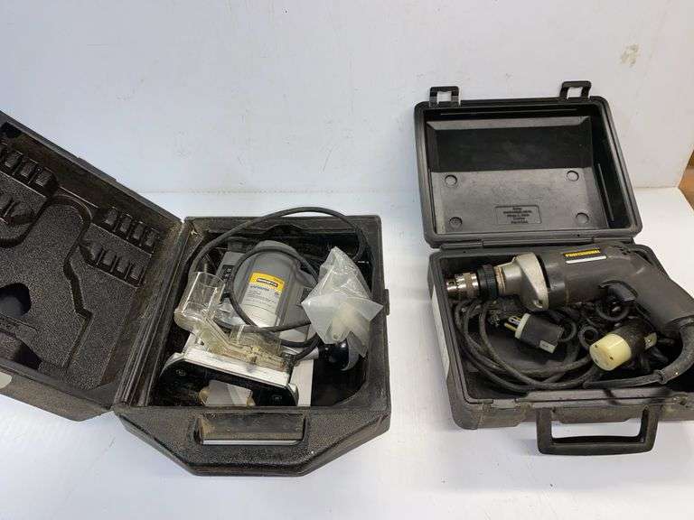 Nikota Router and Black & Decker Drill - Kaufman Realty & Auctions