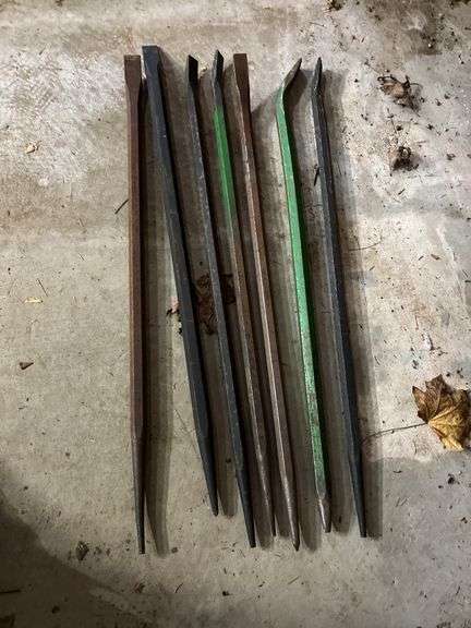 (7) aligning pry bars - Kaufman Realty & Auctions