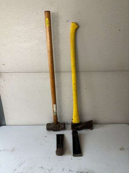 Premium Log Splitter “Indestructible” Fiberglass Handle, Genuine ...