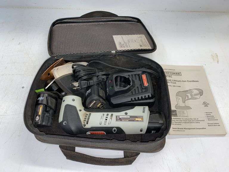 Craftsman Nextec 12-Volt Lithium-Ion Cordless Multi Tool - Kaufman ...