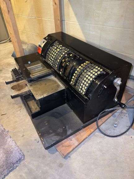 National Register/Bookkeeping Machine - Kaufman Realty & Auctions