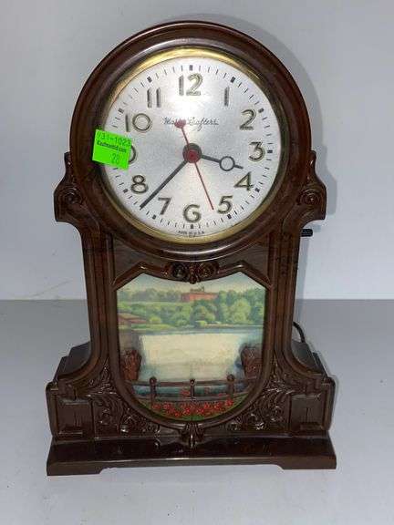 Mastercrafters Clock - Kaufman Realty & Auctions