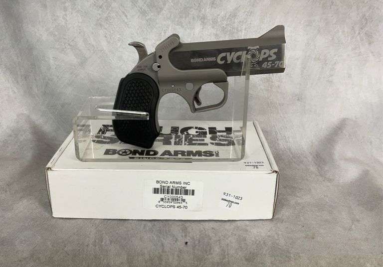 Bond Arms Cyclops 45-70 Ser#CY000543 - Kaufman Realty & Auctions