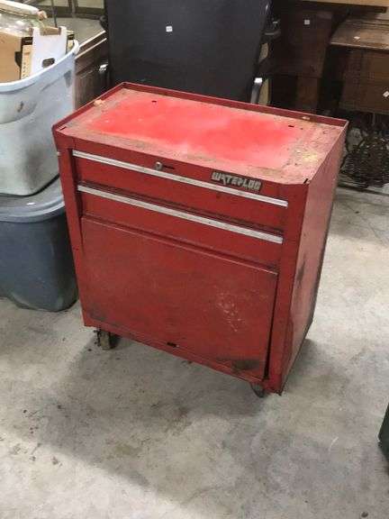 Waterloo Shop Series Rolling Tool Cart - Kaufman Realty & Auctions