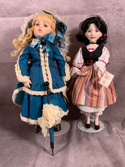 ASHTON-DRAKE GALLERIES DOLLS "SNOW WHITE" AND HAMILTON COLLECTION DOLL ...