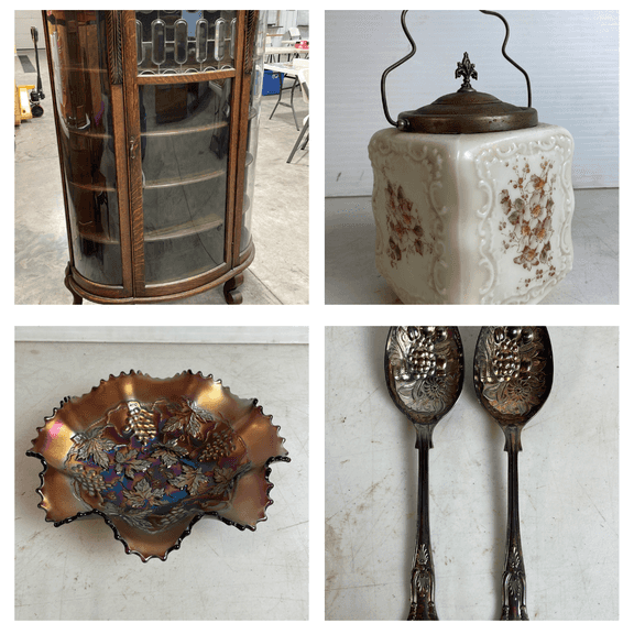 Antique Auction- Glassware, Furniture, Collectibles, Postcards Lionel ...
