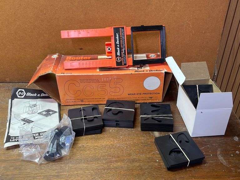 Black & Decker Router guide mod. 76-233 - Kaufman Realty & Auctions