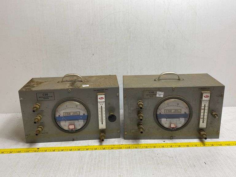 2 CSE Coal Mine Methanometer Testers - Kaufman Realty & Auctions