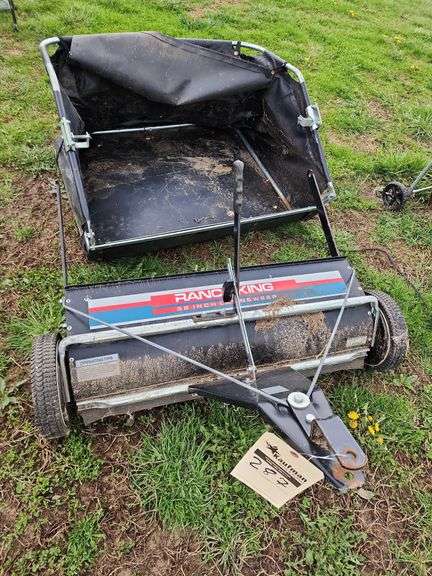 32 inch Ranch King Lawn Sweeper - Kaufman Realty & Auctions