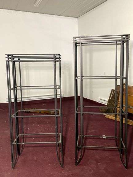 67 & 76 in. Tall racks - Kaufman Realty & Auctions