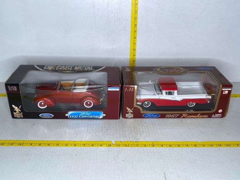 1957 Ford Ranchero & 1937 Ford Convertible Collector Cars - Kaufman ...