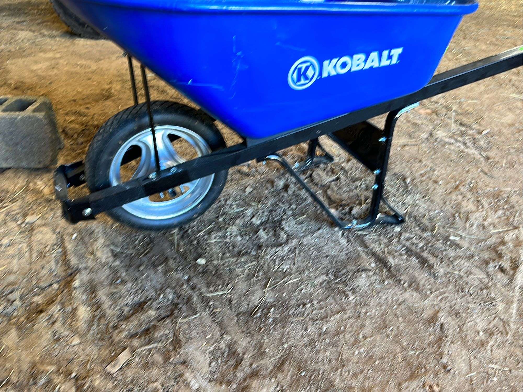 Kobalt Wheel Barrow - Kaufman Realty & Auctions