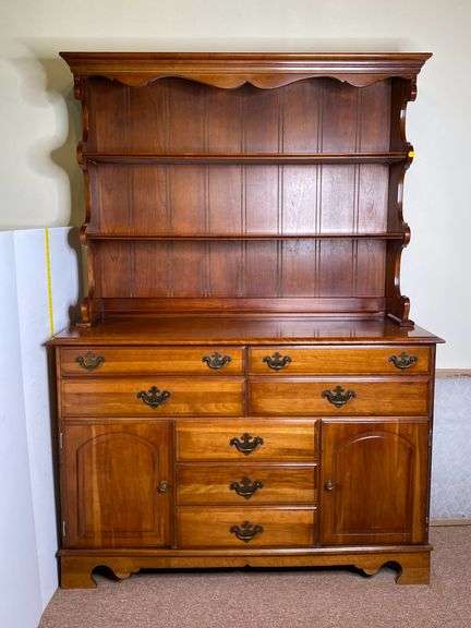 Serving/Display Hutch - Kaufman Realty & Auctions