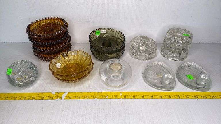 Assorted Candle Holders - Kaufman Realty & Auctions