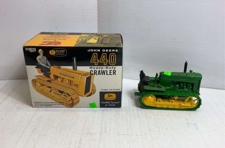 ERTL John Deere 440 Crawler, ERTL John Deere 40 Crawler - Kaufman ...